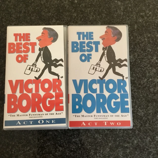 VICTOR BORGE - The Best Of - Act One & Act Two (VHS, 1993) £6.95 ...