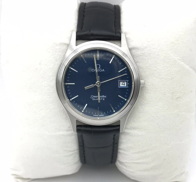 OROLOGIO VINTAGE OMEGA Seamaster Cal 1425 Da Uomo Classico Al Quarzo ...