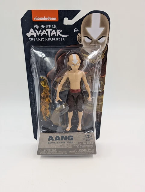 FIGURINE NICKELODEON AVATAR The Last Air Bender Aang Book Three : Fire ...