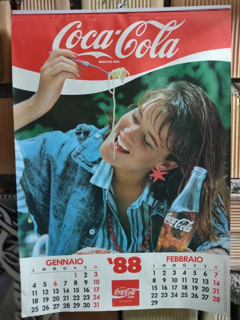 Calendario Coca Cola IN VENDITA! - PicClick IT