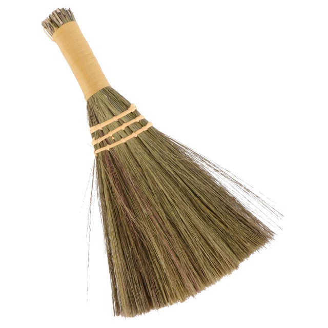 CLEANING ACCESSORY HAND Broom Toy Table Hand Broom Natural Whisk ...