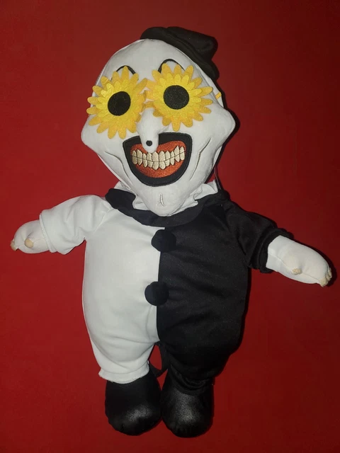 BRAND NEW TERRIFIER Art The Clown Plush Doll Backpack Spirit Halloween ...