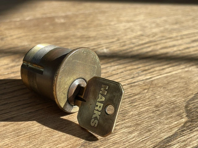 MARKS MORTISE LOCK 156 Vintage w/ Original Key and Tumbler £16.57 ...