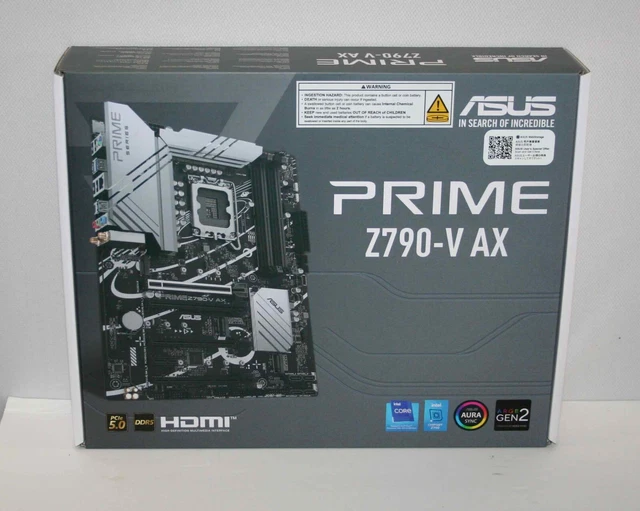 ASUS Z790-V PRIME AX WiFi 6 DDR5 PCIe 5.0 Intel LGA 1700 ATX ...