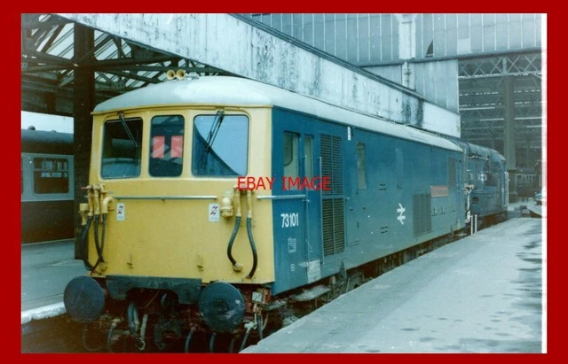 PHOTO BR Class 73 Electric Loco No 73101 £1.75 - PicClick UK