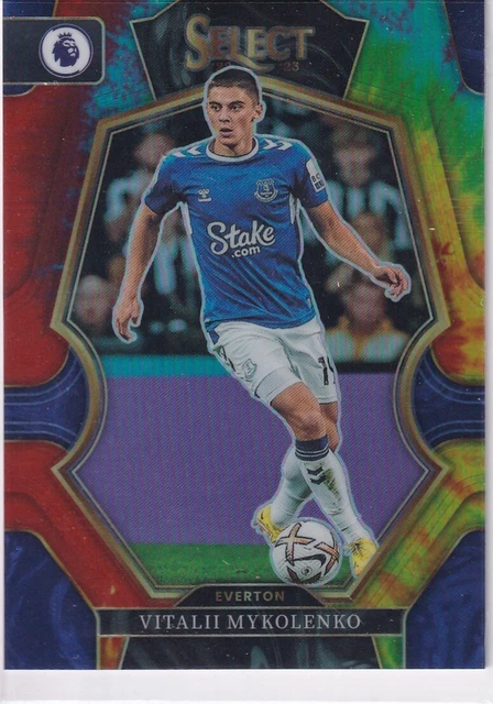 PANINI SELECT PL 22-23 Numéro 175 Vitalii Mykolenko Tie-Dye 10/49 Mezzanine EUR 22,68 - PicClick FR