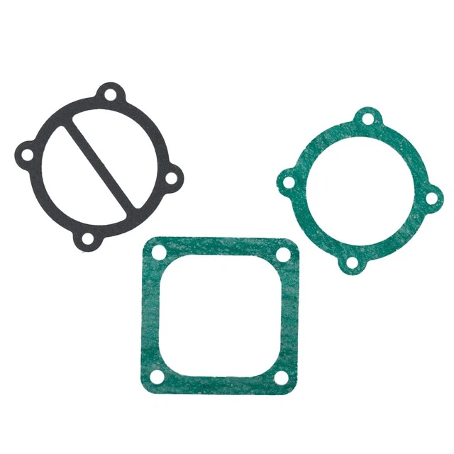 HEAD GASKET SET For Air Compressor Piston Ring Rebuild Kit Valve Plate ...