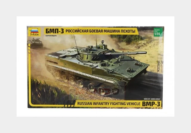 1:35 ZVEZDA TANK Bmp-3 Russian Infantry Fighting Vehicle Military Kit ...