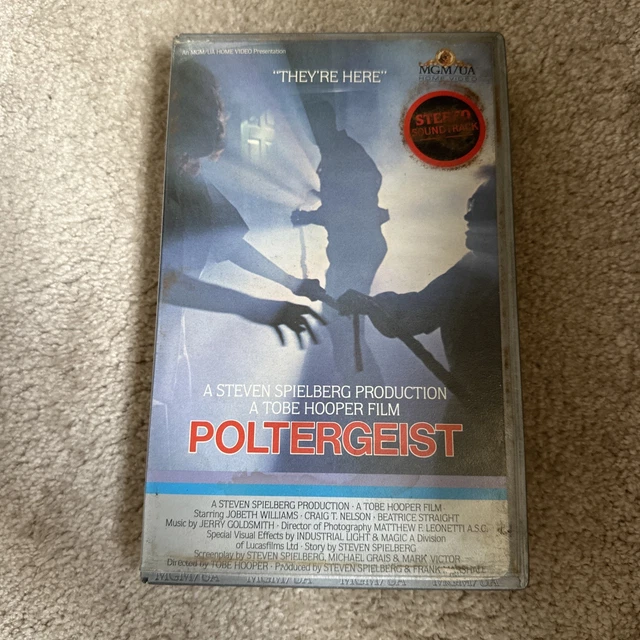 POLTERGEIST 1982 VHS, Vintage, Rare Box, Horror, Video Cassette £21.48 ...