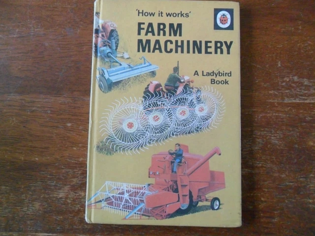 LADYBIRD BOOK SERIES 654 How it Works Farm Machinery £1.99 - PicClick UK