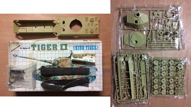 1/35 NICHIMO SR-3507: Sdkfz 182 Ausf. B King Tiger Ii Char Lourd Combat ...