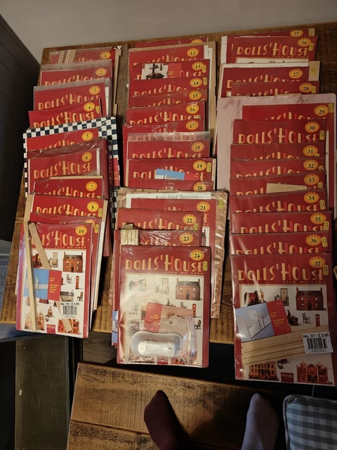 BUILD YOUR OWN dolls house Del prado - All Issues intact some opened £ ...