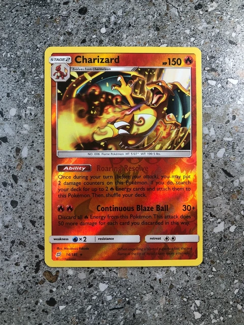 POKEMON TCG CARDS Charizard 14/181 Team Up Reverse Holo Rare NM EUR 29 ...