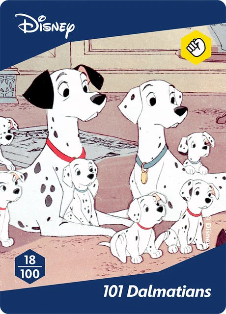 WOOLWORTHS DISNEY 100 Wonders - 101 Dalmatians - 18/100 Disney $3.50 ...