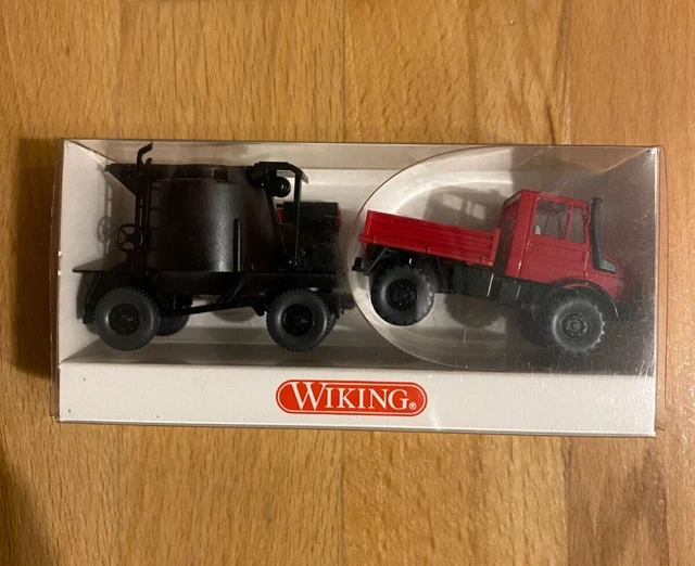 WIKING MERCEDES MAN Magirus Unimog Kipper Betonmischer Bau LKW 1:87 H0 OVP EUR 7,00 - PicClick DE