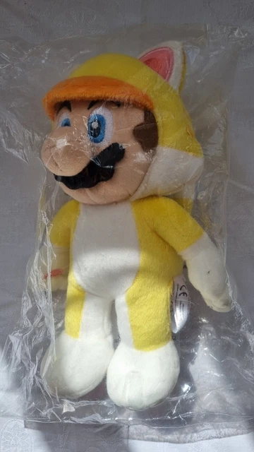 OFFICIAL NINTENDO STORE Cat Mario Soft Toy 25cm - Super Mario 3D World ...