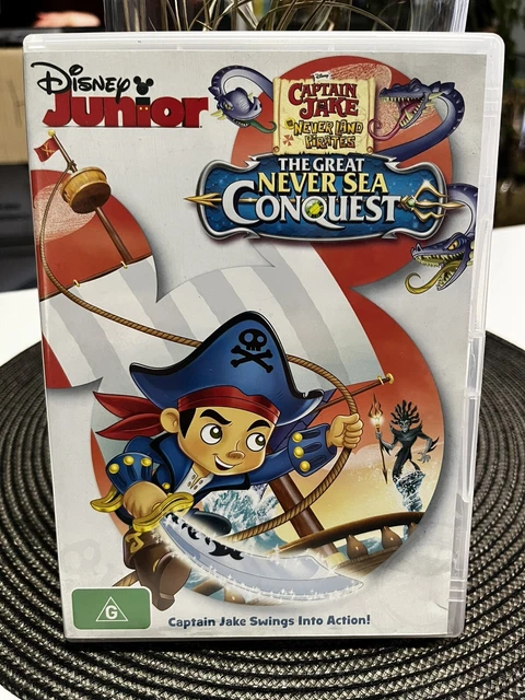 THE GREAT NEVER Sea Conquest- Captain Jake Never Land Pirates- Disney ...