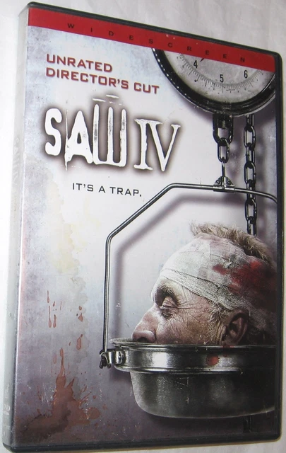 SAW IV DVD, 2008, Breitbild it's A Trap Horror Tobin Bell, USA EUR 8,59 ...