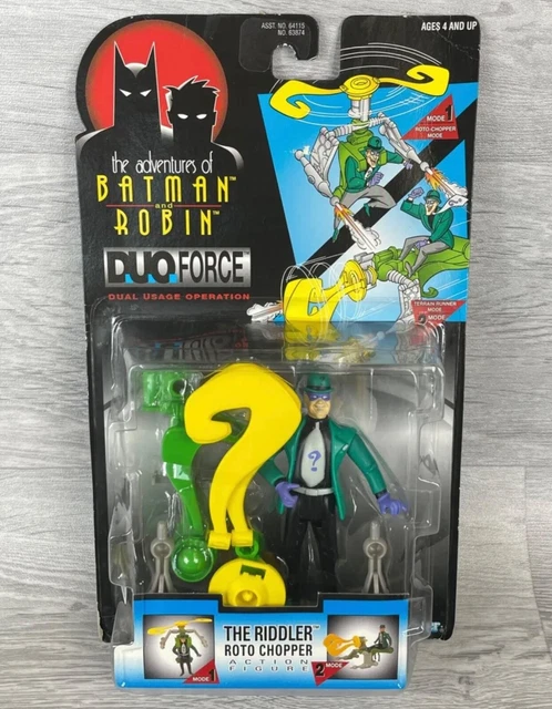 THE ADVENTURES OF Batman & Robin Animated Series, Riddler, Kenner 1997 ...