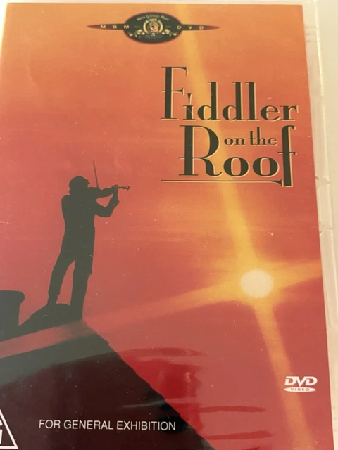 FIDDLER ON THE Roof Topol Norma Crane Leonard Frey DVD Brand New $8.95 ...