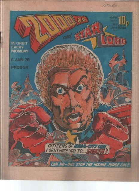 2000AD AND STARLORD comic, prog 94 EUR 5,84 - PicClick IT