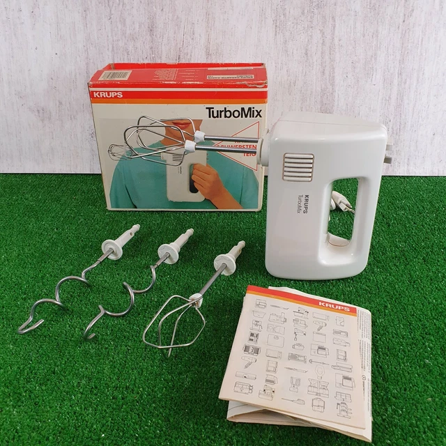 KRUPS TURBO MIX Plus complet avec agitateur et crochet à pétrir ...