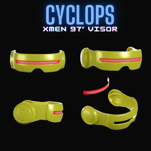 3D PRINTED X men 97' cyclops visor replica $95.00 - PicClick