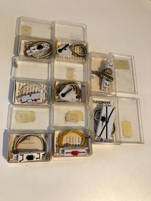 VOIE N / H0 Fleischmann Gleisbild Interrupteur 6900,6902, 6905,6906 ...