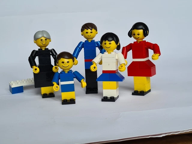 VINTAGE LEGO FAMILY Set No. 200 from 1974 with Instructions COMPLETE ...