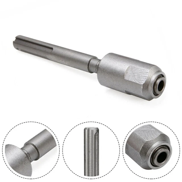 VERSATILE ADATTATORE CHUCK da SDS MAX a SDS Plus per punte da trapano ...