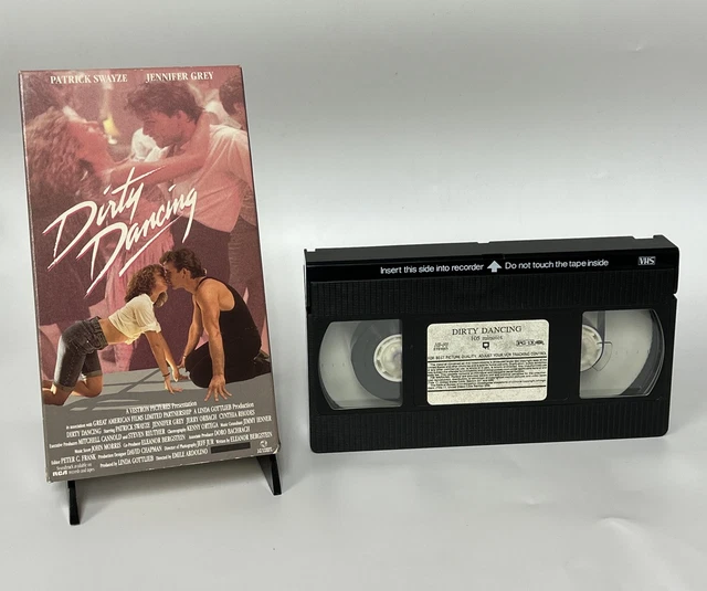 VINTAGE DIRTY DANCING (VHS,1987) Patrick Swayze Jennifer Grey Rated PG-13 $4.99 - PicClick CA