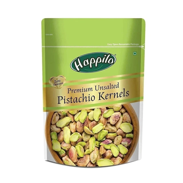 HAPPILO PREMIUM UNSALTED Pistachio Kernels 150g £19.75 - PicClick UK