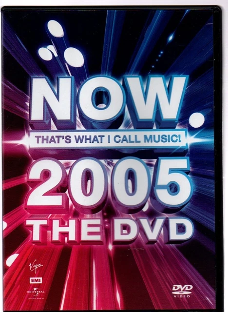 NOW THAT'S WHAT I Call Music 2005 The DVD (DVD, 2004) £3.49 - PicClick UK