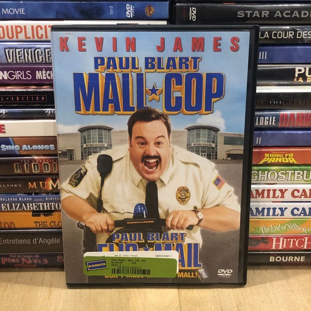 PAUL BLART MALL Cop DVD Kevin James 2009 Comedy Family Movie Widescreen ...