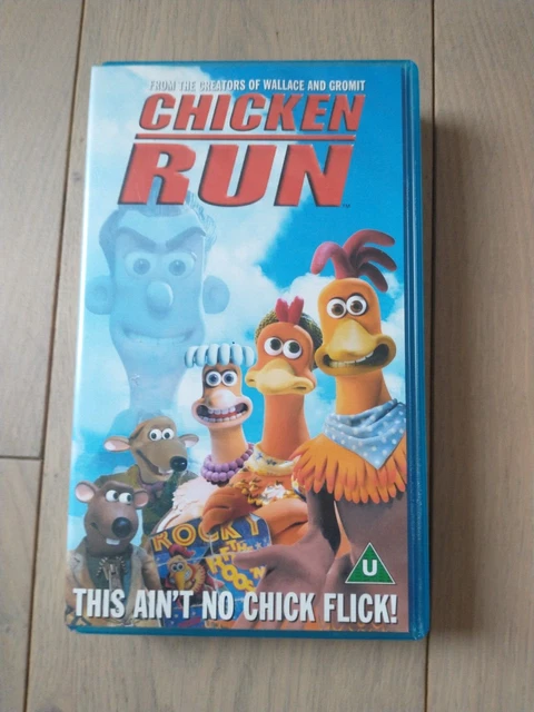 CHICKEN RUN FILM Aardman - VHS Video Cassette £3.32 - PicClick UK