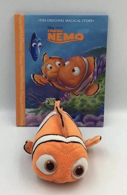 DISNEY PIXAR FINDING Nemo Plush Soft Toy And Story Book Bundle £3.99 ...