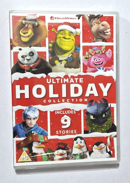 DREAMWORKS ULTIMATE HOLIDAY Collection DVD SEALED 9 Short Christmas ...