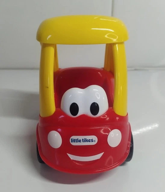 LITTLE TIKES COZY Coupe Miniature Car Plastic Toy 4” Red Yellow Small ...