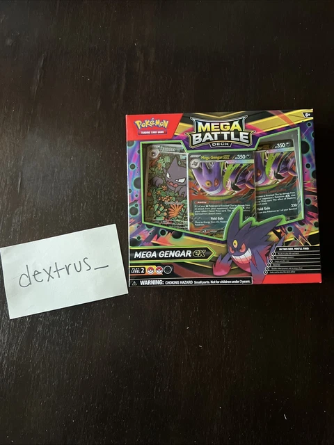 POKEMON TCG MEGA Battle Deck (Mega Gengar ex) Factory Sealed Brand New ...