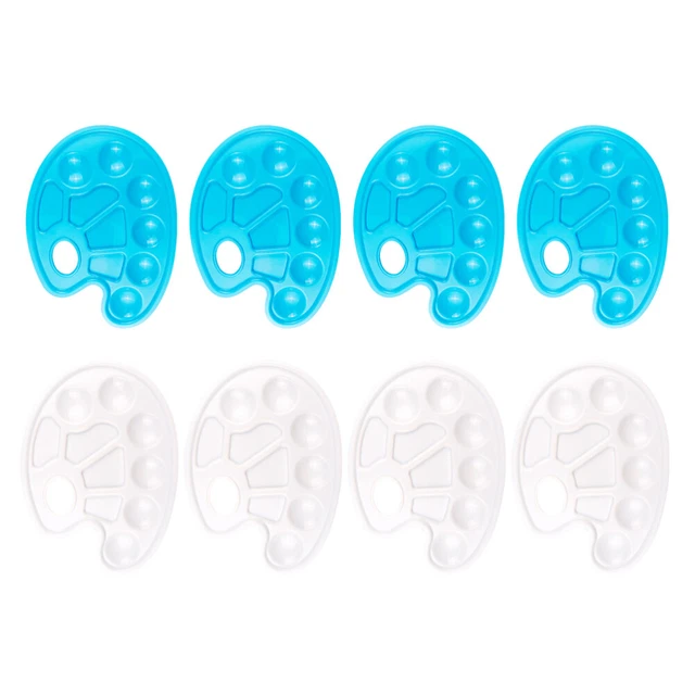 8 PZ TAVOLO da disegno tavolozza mixer vassoio acquerelli mixer bambino ...