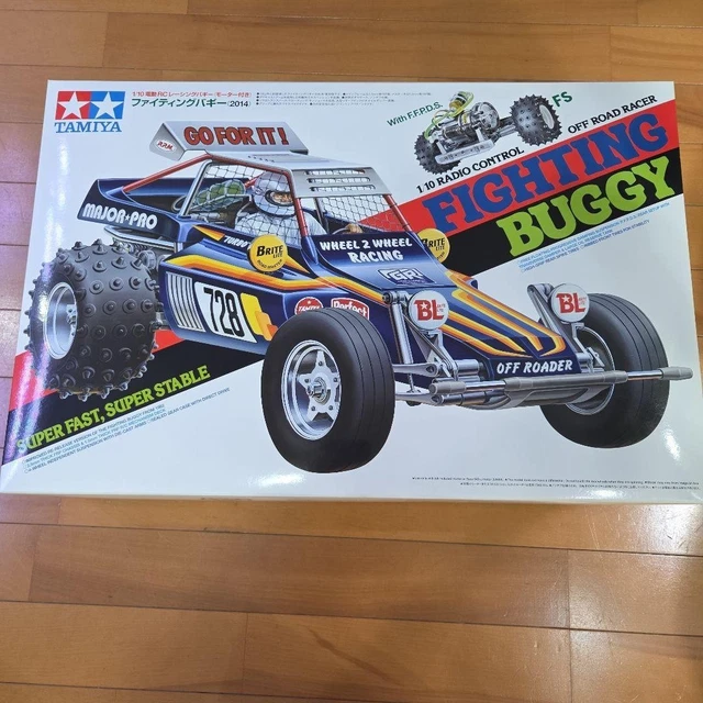 TAMIYA FIGHTING BUGGY 1/10 RC Car Off-Road Ready-to-Run Fast Stable £ ...