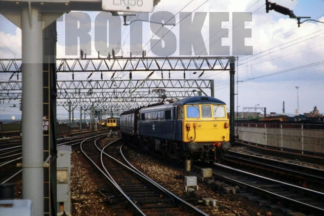 35MM SLIDE BR British Railways Electric Loco Class 86 86317 Man ...