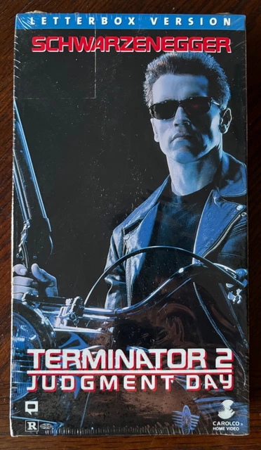 TERMINATOR 2 JUDGMENT Day VHS Letterbox Version 1996 CAROLCO NEW ...