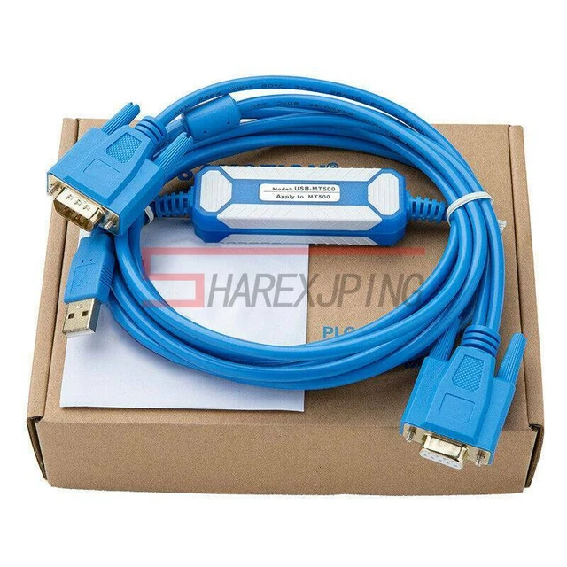 HUMAN-MACHINE TOUCH SCREEN programming cable For Weinview MT500 series ...