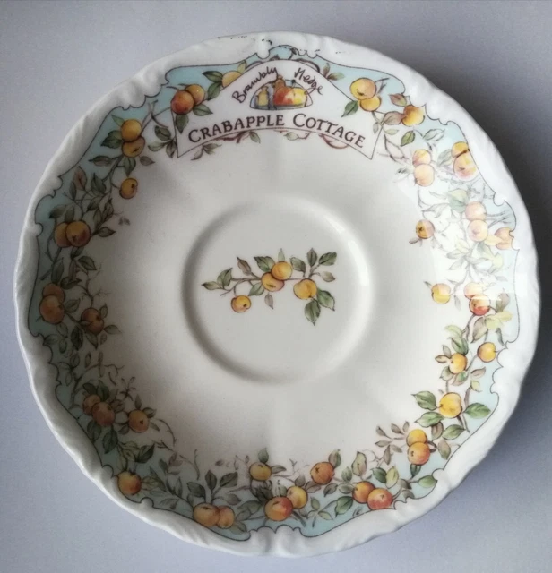 ROYAL DOULTON BRAMBLY Hedge Crabapple Cottage Tea Cup and Saucer £205. ...