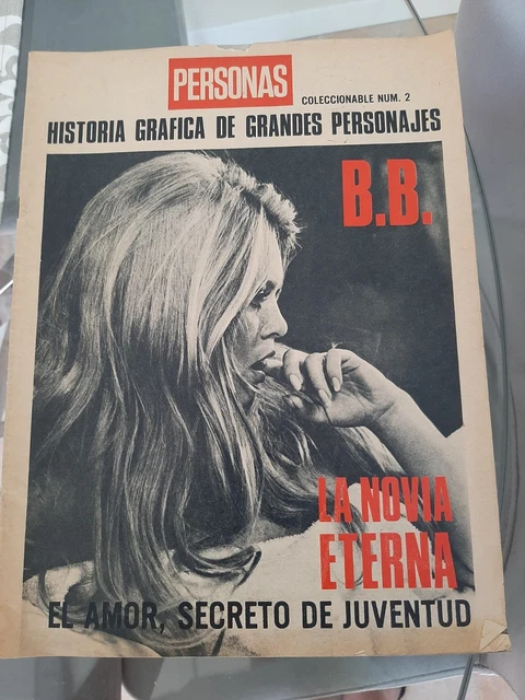BRIGITTE BARDOT MAGAZINE Espagnol EUR 20,00 - PicClick FR