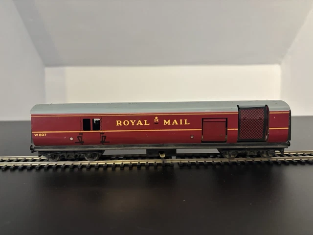 VINTAGE HORNBY DUBLO 2400 Royal Mail TPO Mail Van W807 VGC £10.77 ...