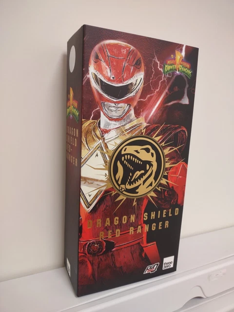 THREEZERO MIGHTY MORPHIN Power Rangers: Dragon Shield Red Ranger 1:6 ...