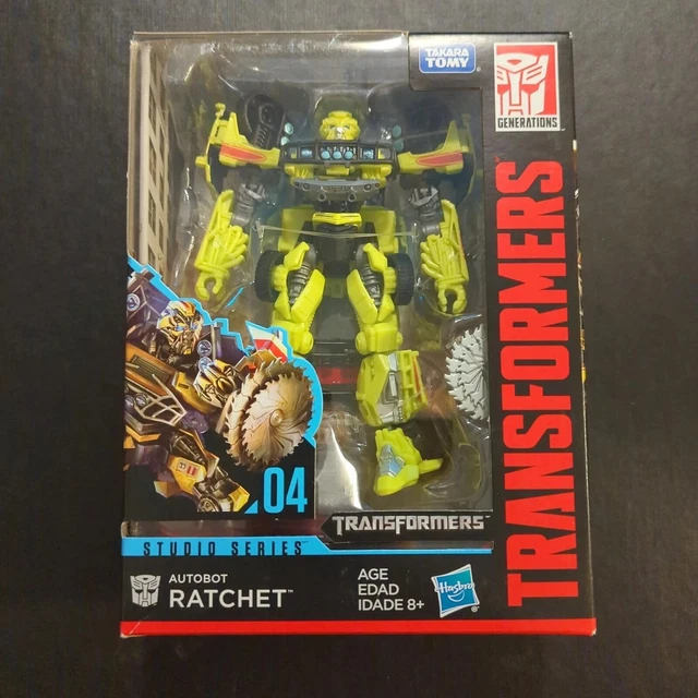 FIGURINE ARTICULÉE TRANSFORMERS Ratchet Studio Deluxe SS04 officielle ...
