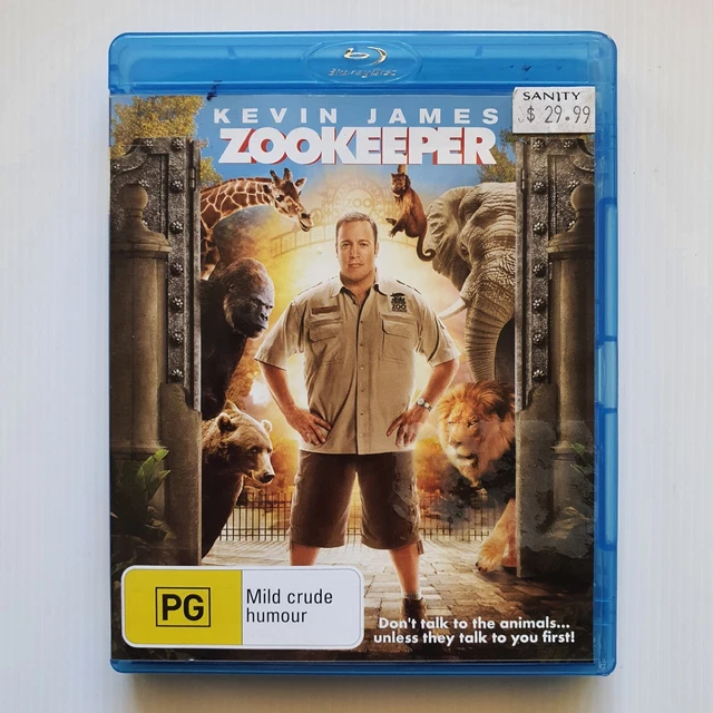 ZOOKEEPER BLU-RAY 2012 Comedy, Kevin James, Region Free, VGC - Free ...
